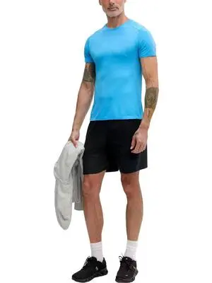 X-BIONIC Logo Print Short Sleeve T-shirt - Blue