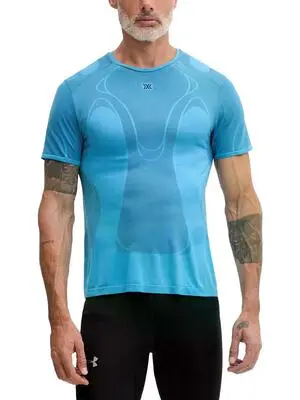 X-BIONIC Logo Patch Performance T-shirt - Blue