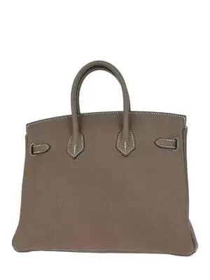 Hermès Birkin 25 Togo Leather Handbag - Neutrals