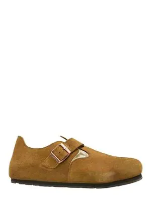BIRKENSTOCK London Shearling Mules - Brown