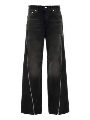 HAIKURE Bonnie Wide-leg Jeans - Black