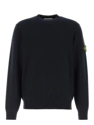 Stone Island Midnight Wool Sweater - Blue
