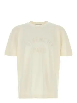 Givenchy Ivory Cotton T-shirt - White