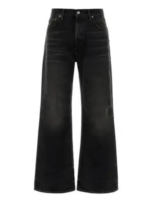 HAIKURE Bethany Wide-leg Jeans - Black