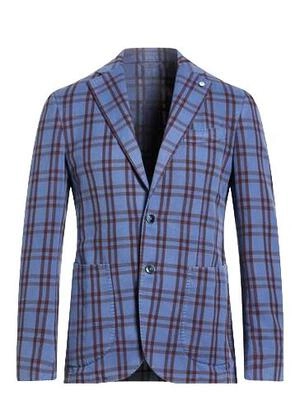 L.B.M. 1911 L. B.m. 1911 Blazer Size Cotton, Linen, Silk - Blue