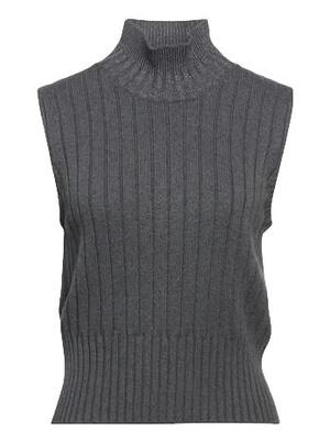 PUROTATTO Ribbed-knit Cashmere Blend Sweater Vest - Grey