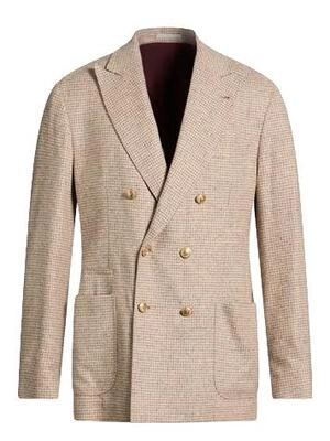 Brunello Cucinelli Blazer Size Silk, Wool, Cashmere - Beige