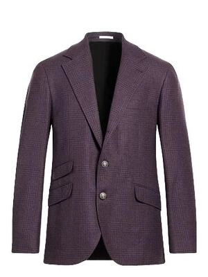 Brunello Cucinelli Blazer Plum Size Wool, Cashmere, Silk - Purple