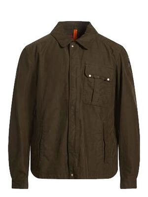 PARAJUMPERS Twill Overshirt Jacket - Green