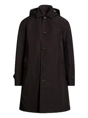 Burberry Polyester Overcoat - Black