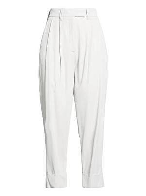 PT TORINO Tapered Crepe Pants - Light Grey
