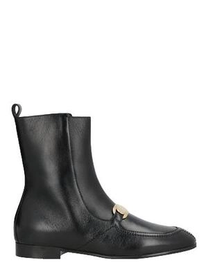 FERRAGAMO Calfskin Ankle Boots - Black