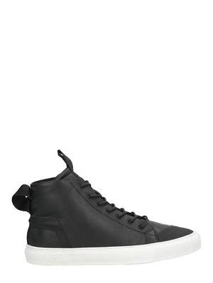 BRUNO BORDESE High-top Leather Sneakers - Black