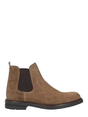 CALPIERRE Chelsea Boots Suede Ankle Boots - Grey