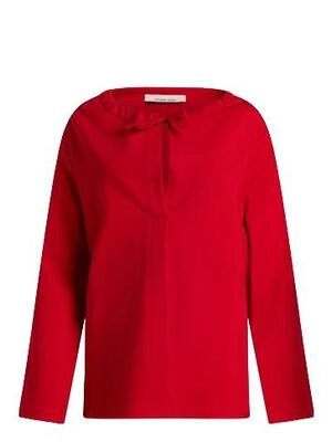 Liviana Conti Viscose, Polyamide, And Elastane Long Sleeve Top - Red