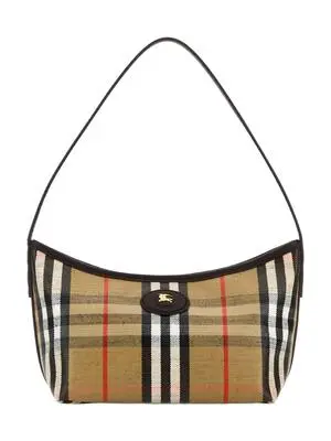 Burberry Printed Canvas Mini Highlands Handbag - Multicolor