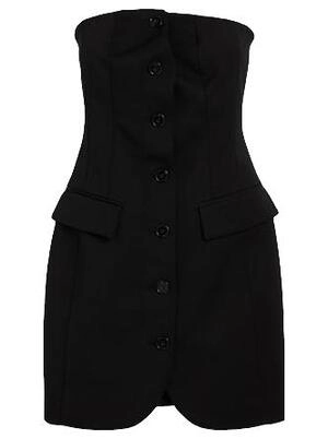 DONDUP DONDUP Mini Dress In Virgin Wool And Elastane