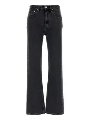 JIL SANDER Dark Wash Denim Jeans - Gray