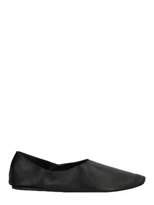 JIL SANDER Leather Loafers - Black