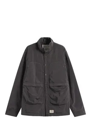 RANRA Epitome Canvas Nylon Padded Overshirt - Steeple Grey