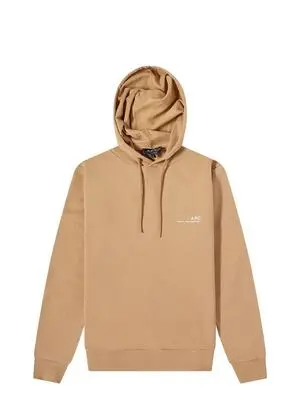 A.p.c. Logo Hoody - Beige