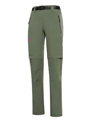 AESSE Seattle Zip-off Belted Trousers - Green