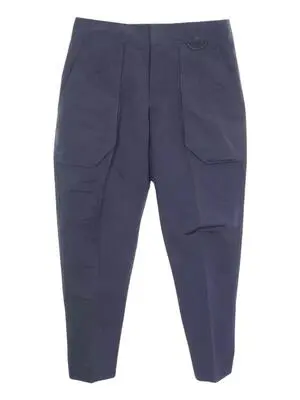 Dior Navy Cotton Cargo Trousers - Blue