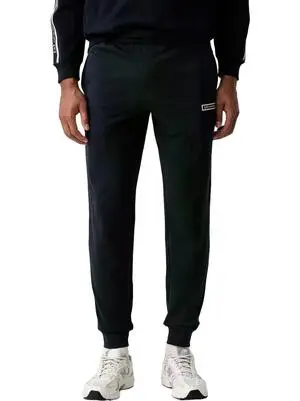 EA7 Logo-tape Track Pants - Blue