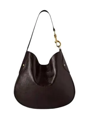 Mulberry Hackney Leather Shoulder Bag - Brown