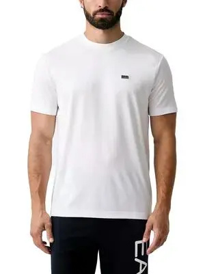EA7 Logo-detail T-shirt - White