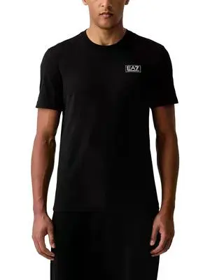 EA7 Logo-patch T-shirt - Black