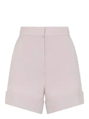 MAX MARA Max Mara Celebre Tailored Wool Blend Shorts