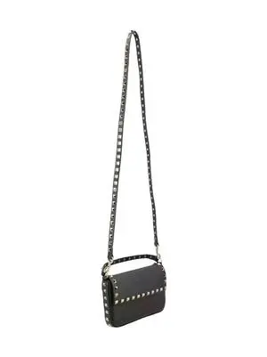 Valentino Garavani Rockstud Shoulder Bag - Black
