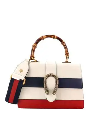 Gucci Dionysus Bamboo Top Handle Bag - Neutrals