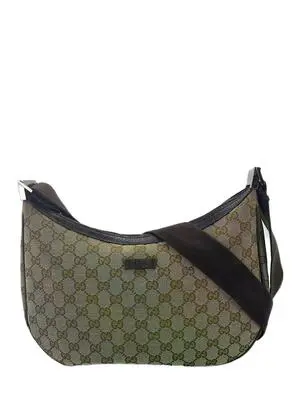 Gucci Gg Canvas Shoulder Bag - Neutrals