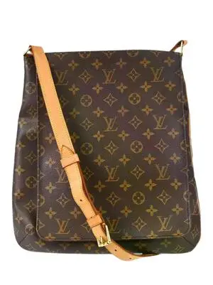 LOUIS VUITTON Musette Monogram Shoulder Bag - Brown