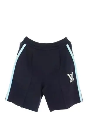LOUIS VUITTON Wool Knit Shorts - Blue