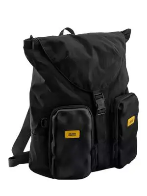 CRASH BAGGAGE Buckle Fastening Backpack - Black