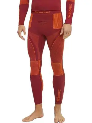 X-BIONIC Panelled Logo-print Ski Pants - Red