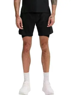 X-BIONIC Paneled Logo Print Shorts - Black