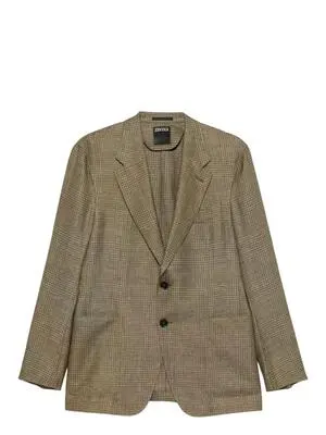 Zegna Notched-lapel Jacket - Green