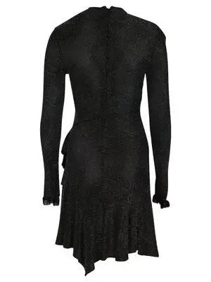 Philosophy Di Lorenzo Serafini Ruffled Asymmetric Dress - Black