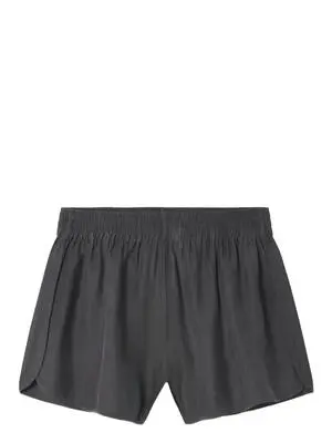American Vintage Ysoli Elasticated Shorts - Grey