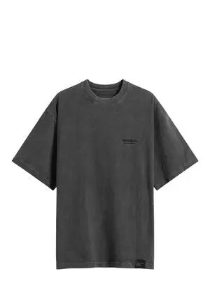 NEIGHBORHOOD Pigment Dyed Logo T-shirt - Black