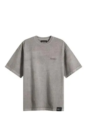 NEIGHBORHOOD Pigment Dyed Logo T-shirt - Gray