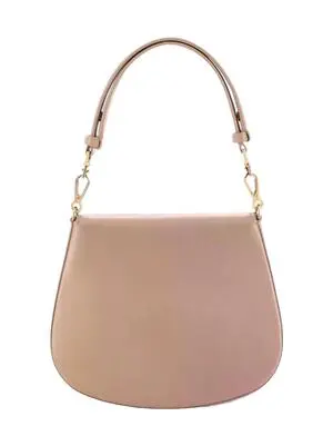 Saint Laurent Leather Mini Satchel Bag - Neutrals