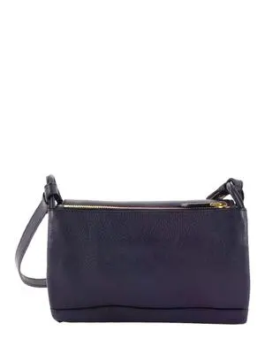 Prada Vitello Daino Medium Crossbody Bag - Blue