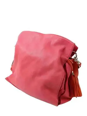 Loewe Flamenco Tassel Shoulder Bag - Pink