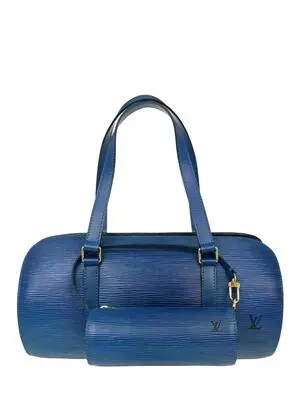 LOUIS VUITTON Epi Soufflot Tote Bag - Blue