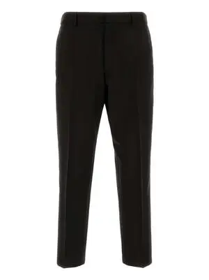 JIL SANDER Dark Wool Pant - Brown